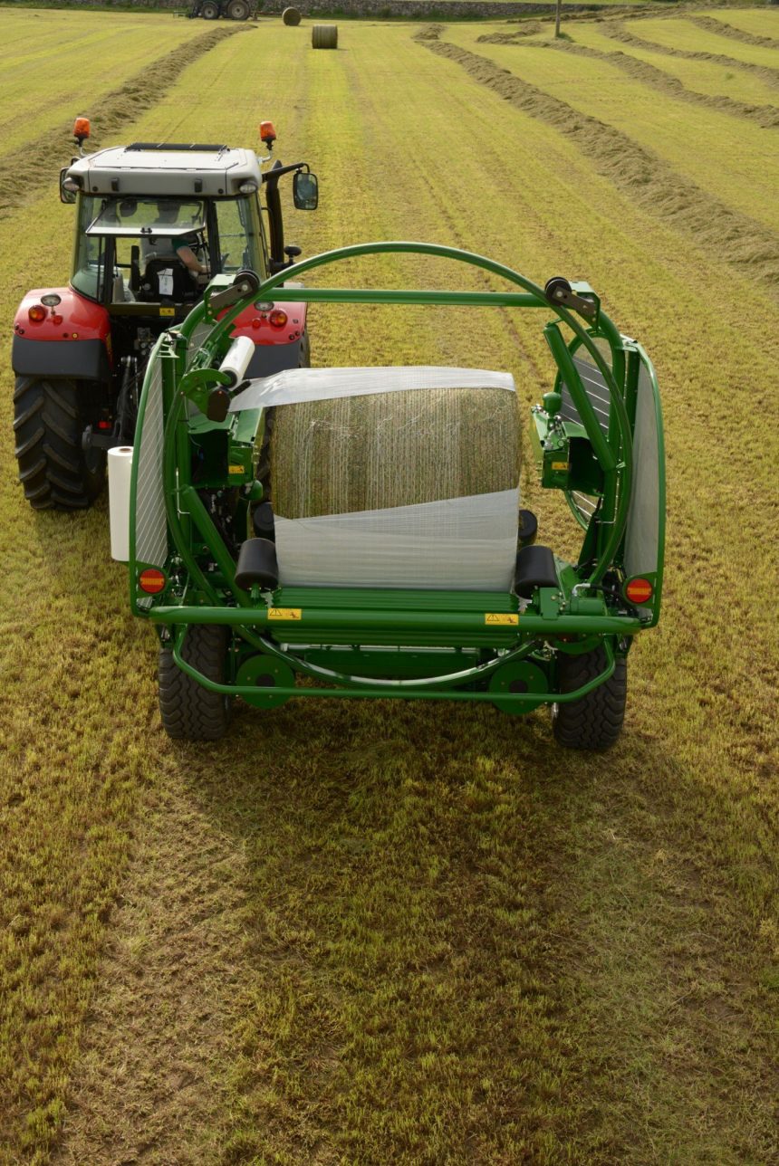McHale Orbital High Speed Round Bale Wrapper - Nunan Farm Machinery